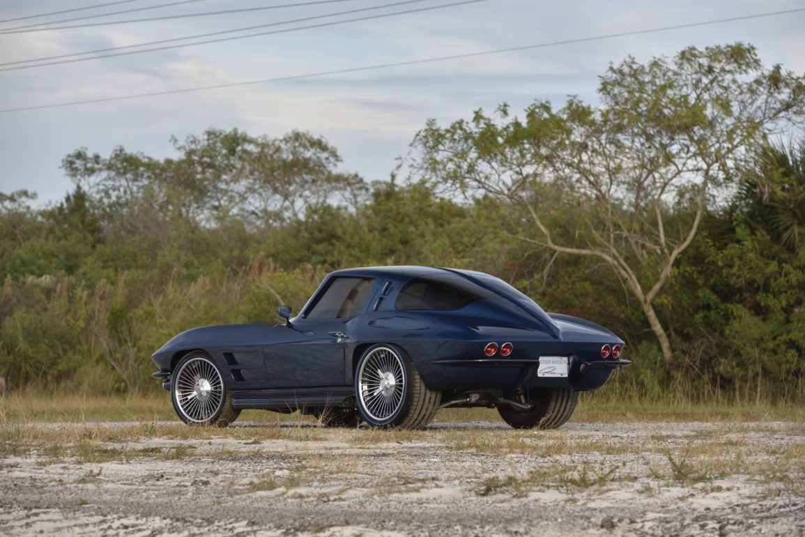 One-Off 1963 Corvette Split-Window By Peter Brock Hits The Auction Block