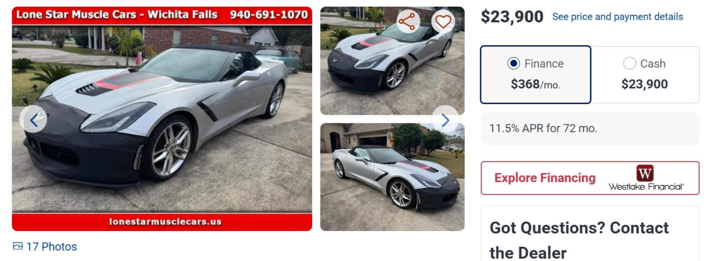 State Of The C7 Corvette Market: The True Price Floor Revealed