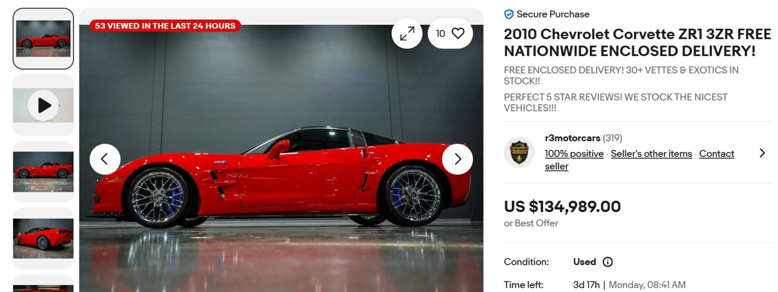 Mile-Defying Corvette Masterpieces: The Latest Garage Queens Hit The Market