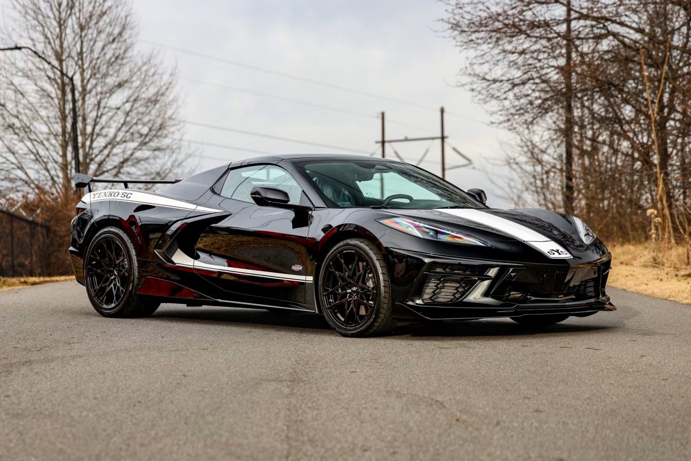 Ultra-Rare 2024 Corvette Yenko/SC Stage 1 Convertible Heads To Auction